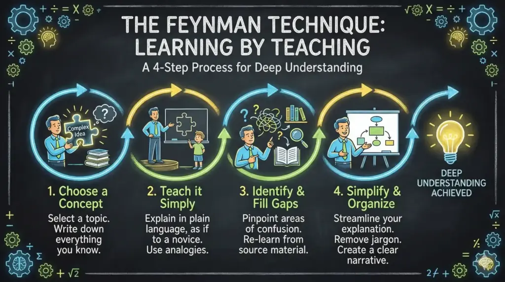 Feynman Technique: 4-Step Method to Learn Anything