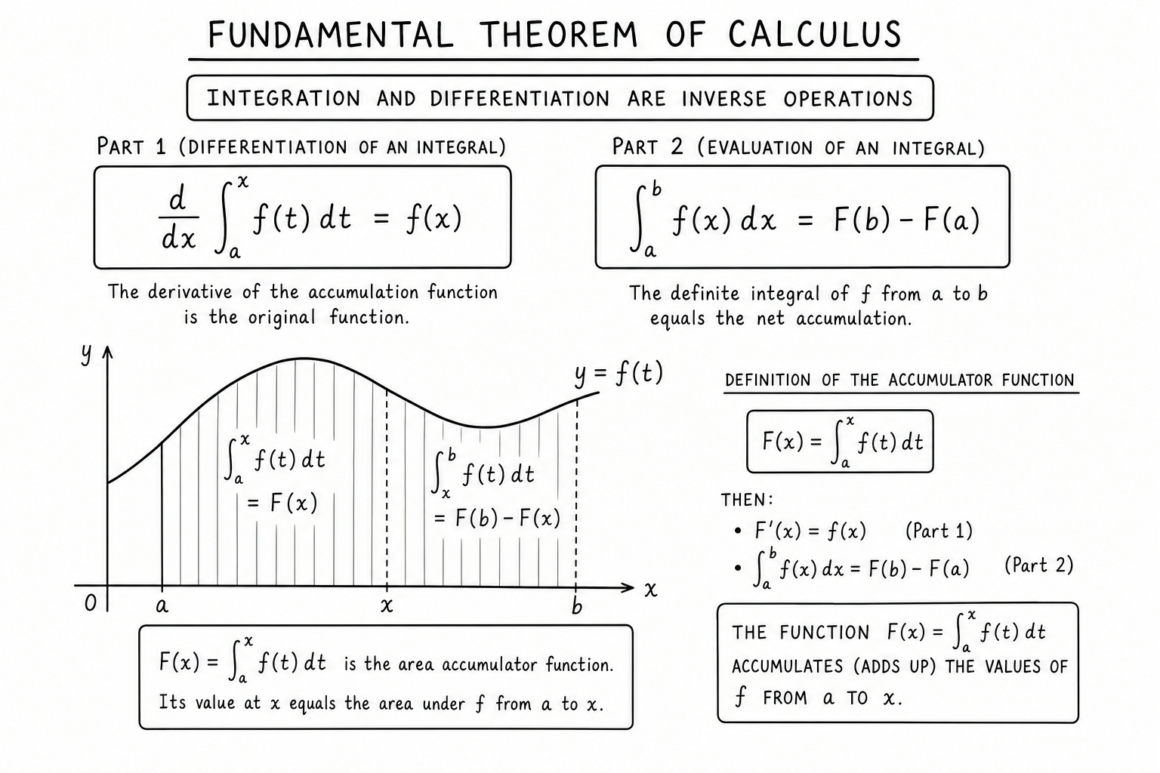 Fundamental Theorem of Calculus: Both Parts Explained - Gaurav Tiwari